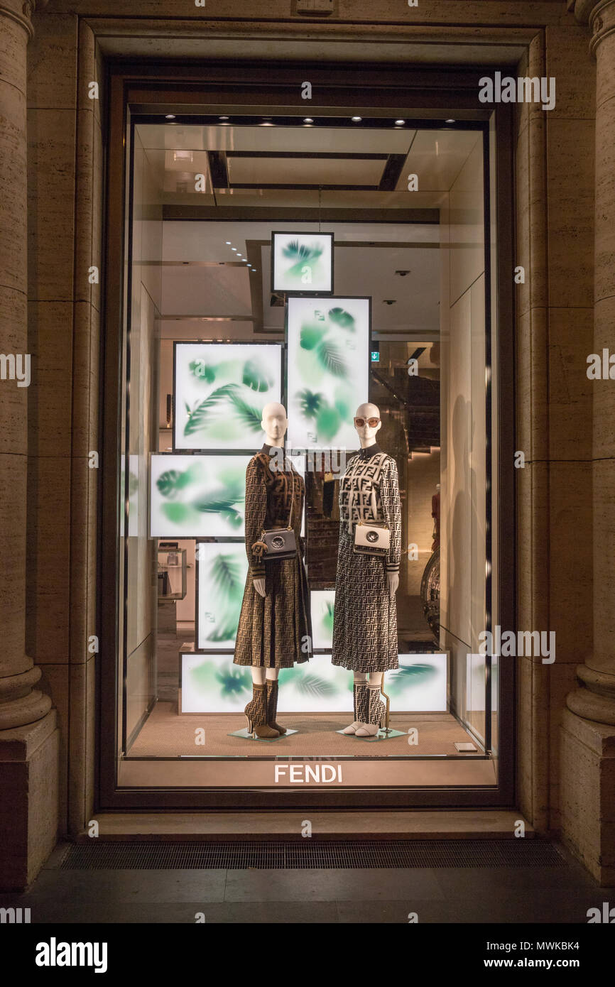 Fendi Rome Stock Photos & Fendi Rome Stock Images - Alamy