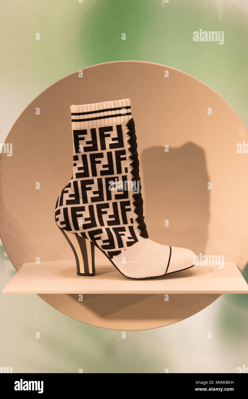 Rome Italy, Fendi showcase Stock Photo - Alamy