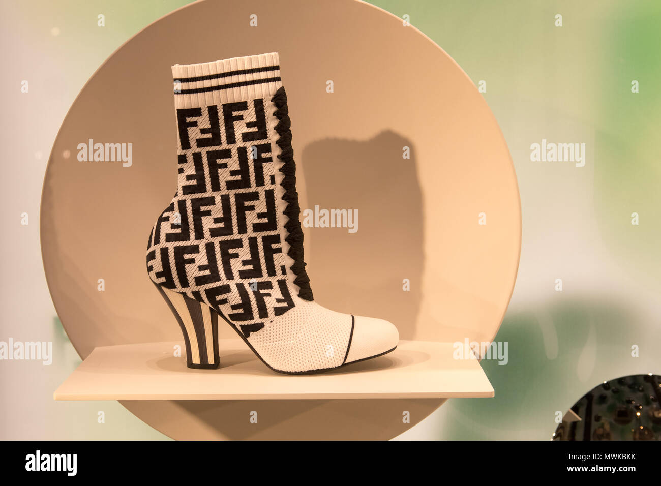 Rome Italy, Fendi showcase Stock Photo - Alamy