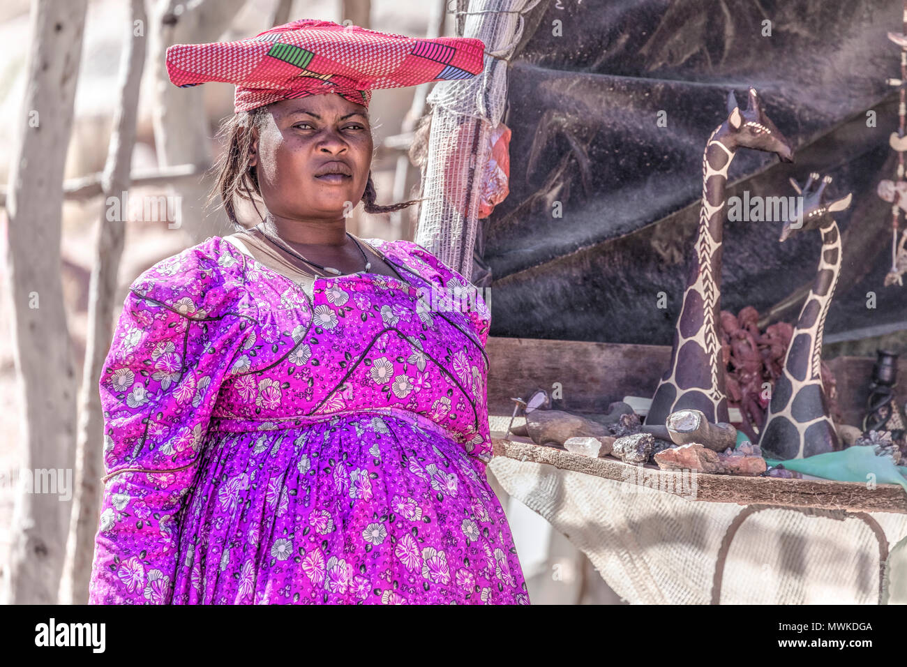 Herero tribe traditional dress hi-res stock photography and images - Alamy