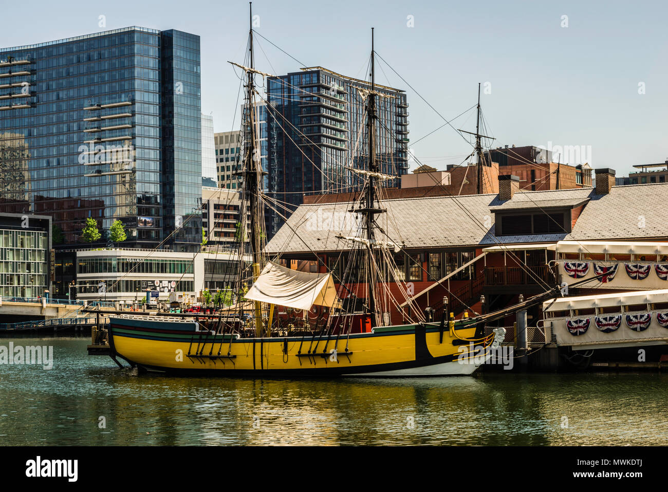 Boston Tea Party Ships & Museum Boston, Massachusetts, USA Stock Photo ...