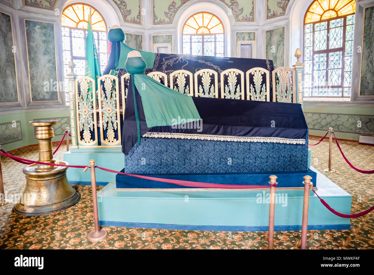 View of Emir Sultan Tomb at Emir Sultan Complex or Sultan Complex,a ...