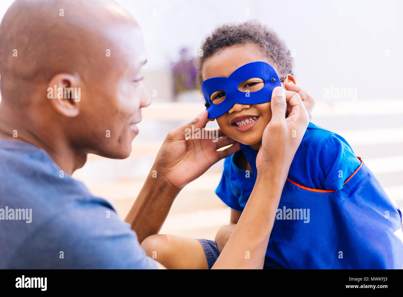 Supportive father hi-res stock photography and images - Alamy