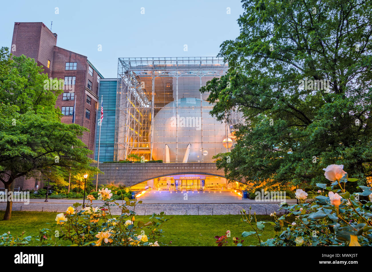 NEW YORK CITY - MAY 13, 2012: The Hayden Planetarium, part of the ...