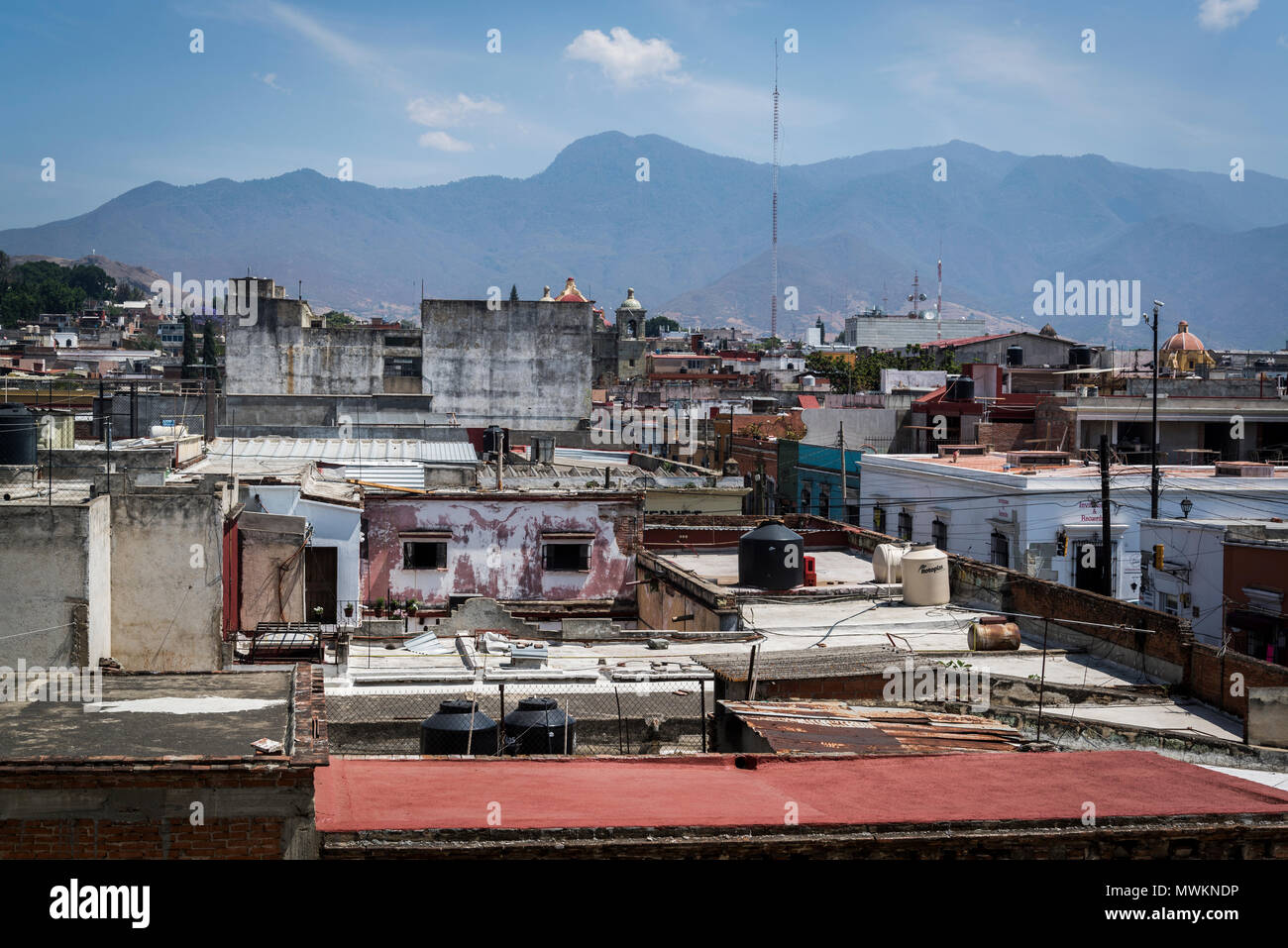 Mexican rooftops hi-res stock photography and images - Alamy