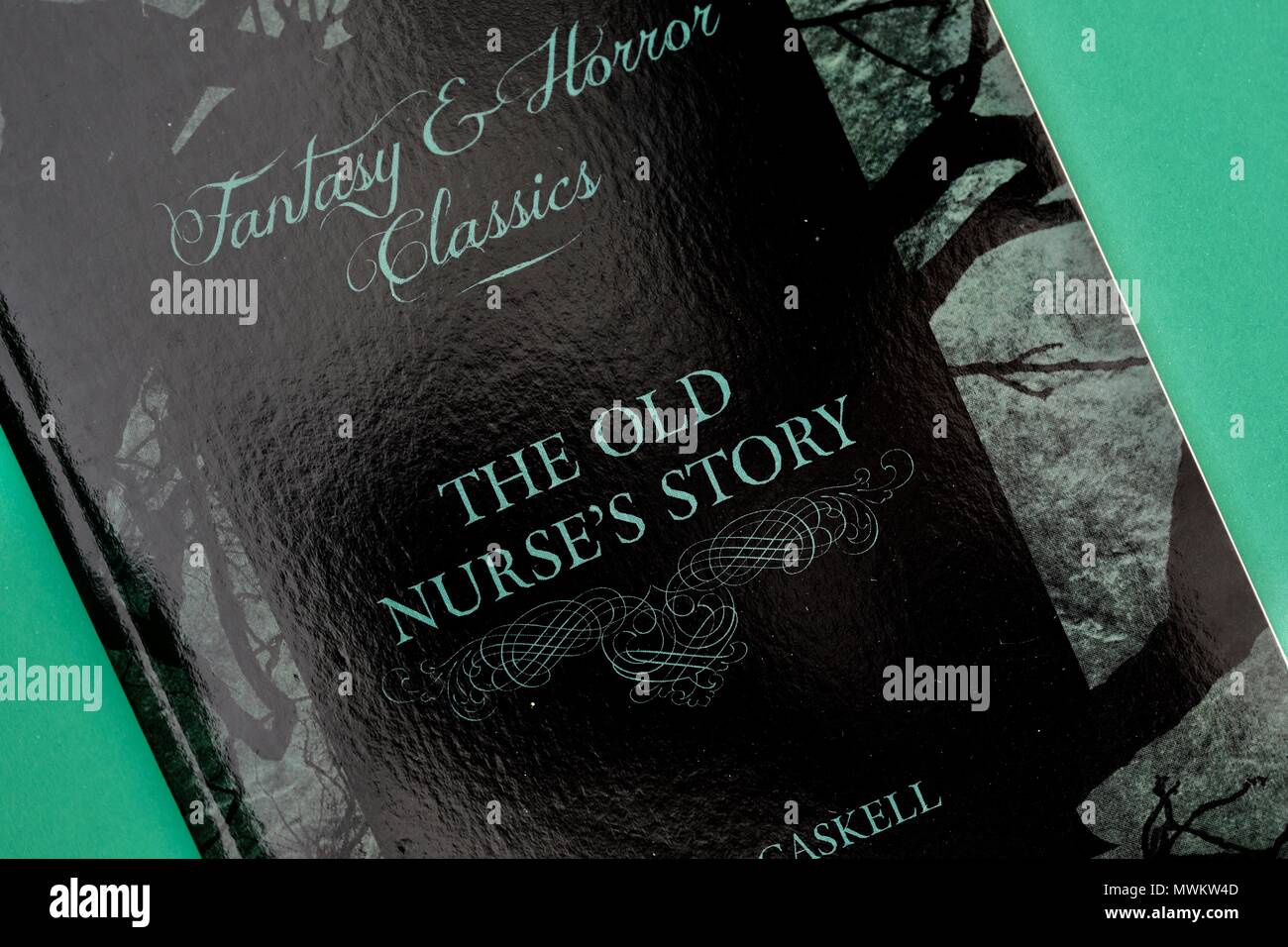 The Old Nurse’s Story by Mrs Elizabeth Gaskell - book cover Stock Photo ...