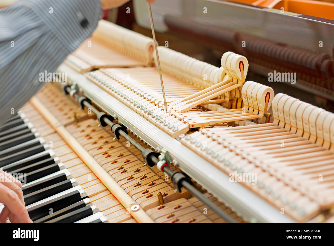Hammer mechanism hi-res stock photography and images - Alamy