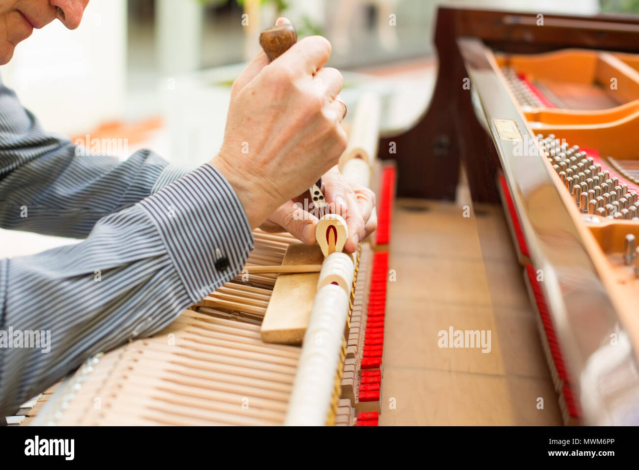 Hammer mechanism hi-res stock photography and images - Alamy