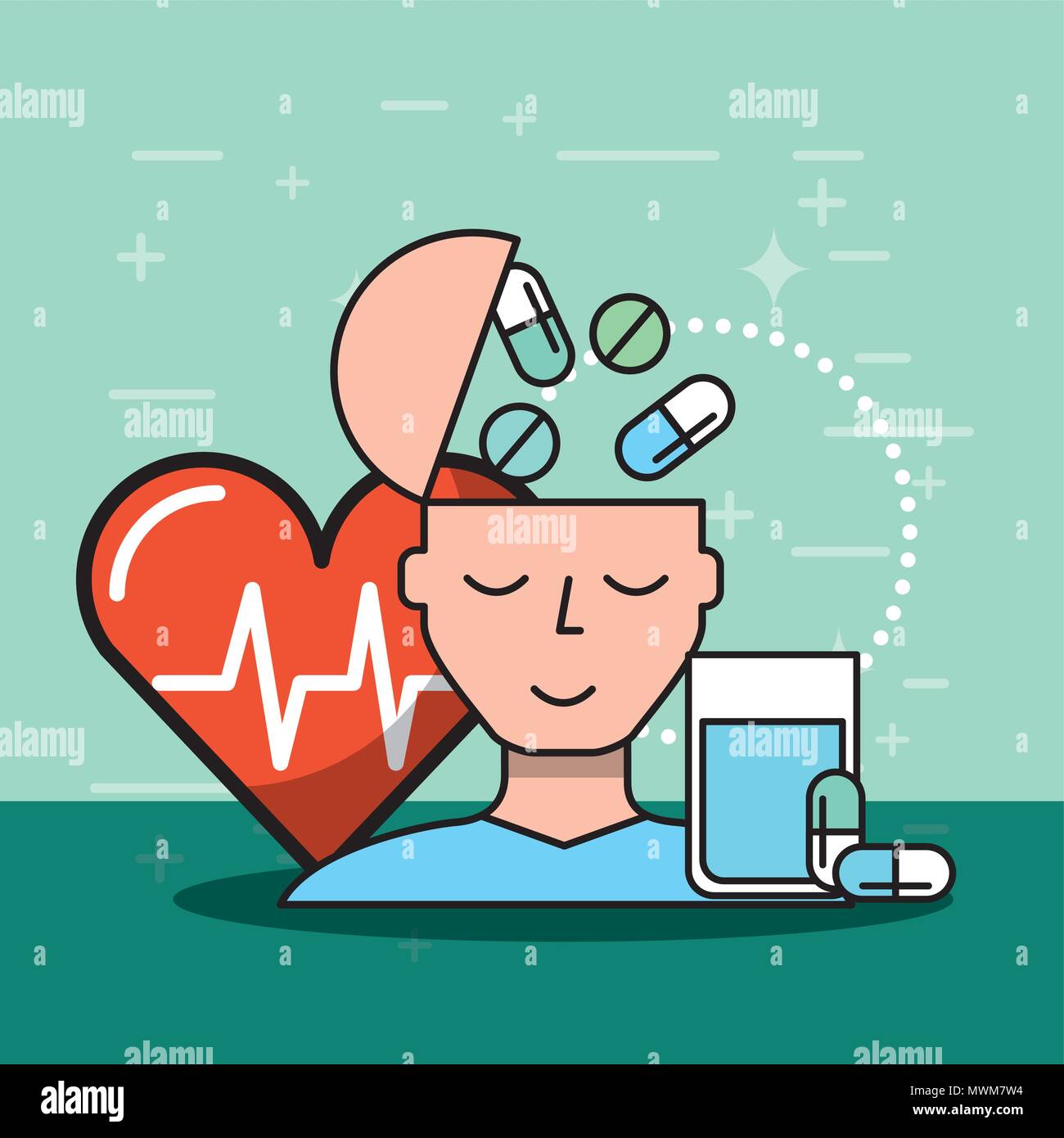 Mental Health Vector Stock Photos & Mental Health Vector Stock Images ...