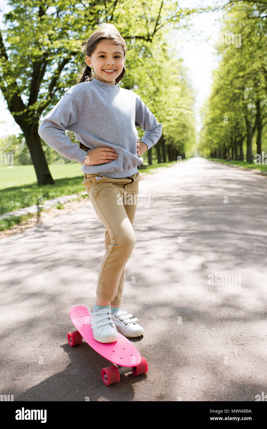 Child skateboarding skate park hi-res stock photography and images - Alamy