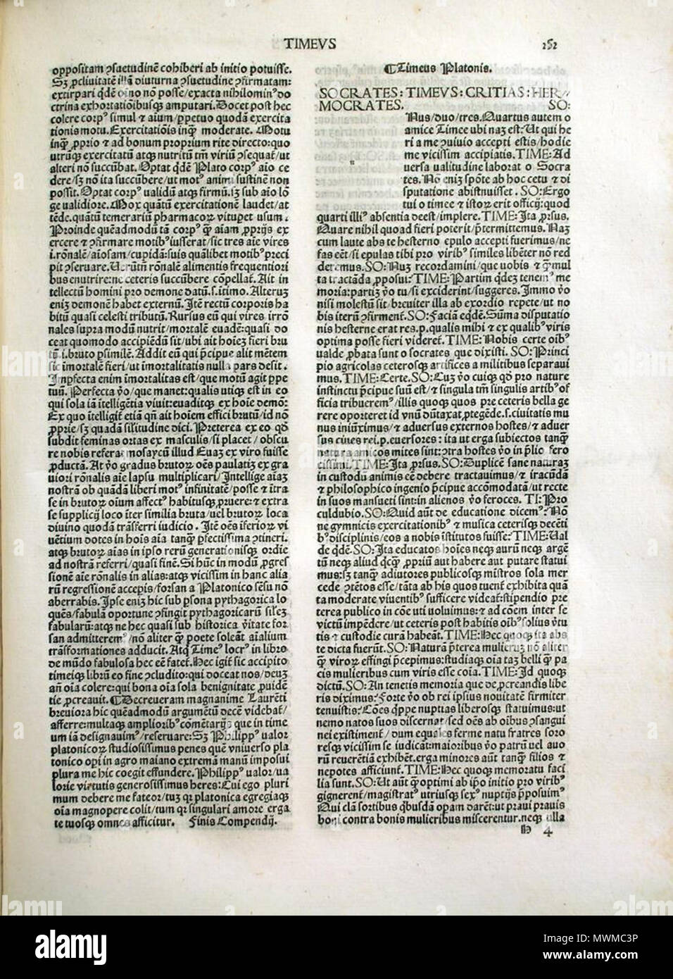 Timaeus plato hi-res stock photography and images - Alamy