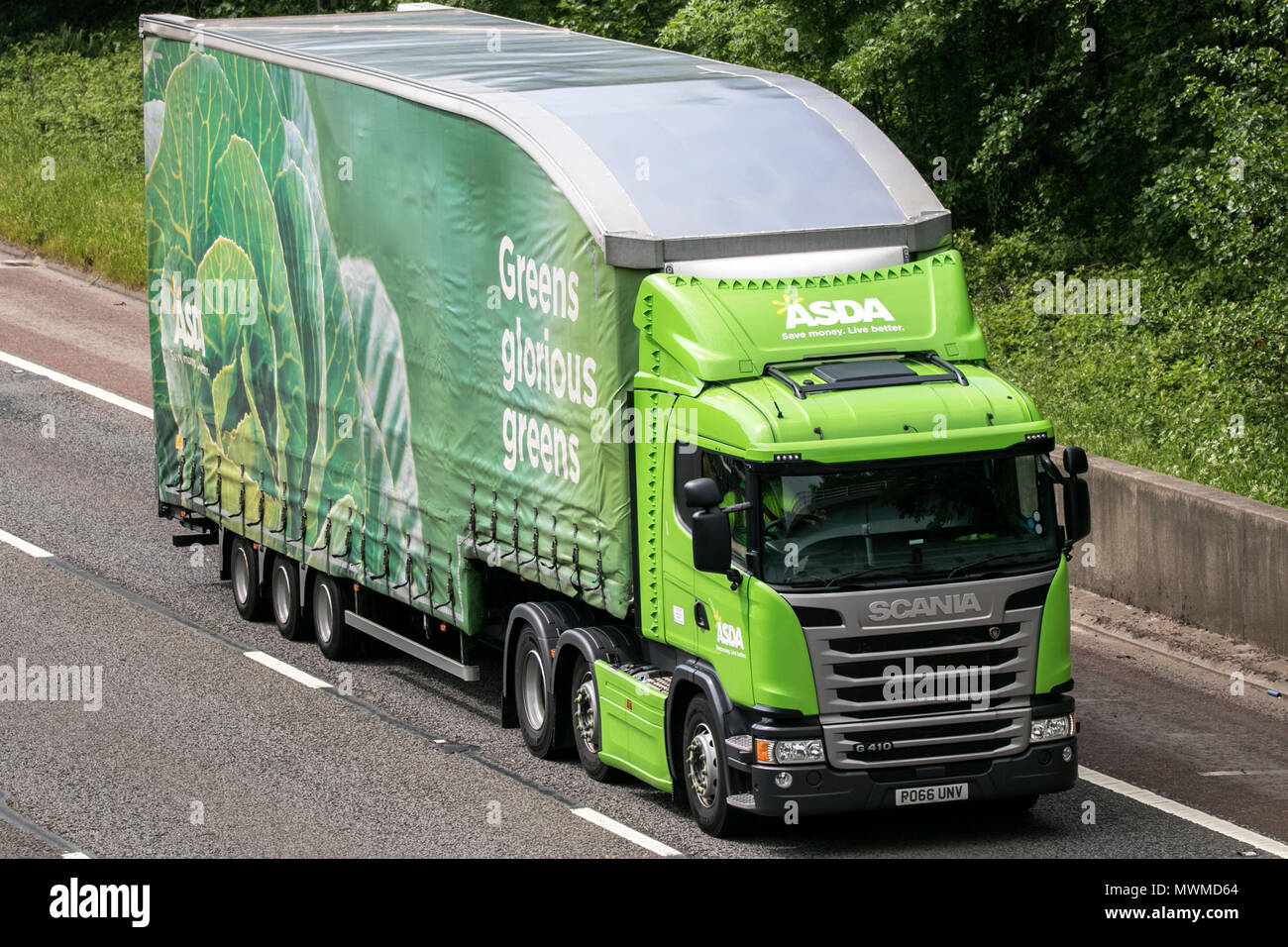 Asda Lorry Stock Photos & Asda Lorry Stock Images - Alamy