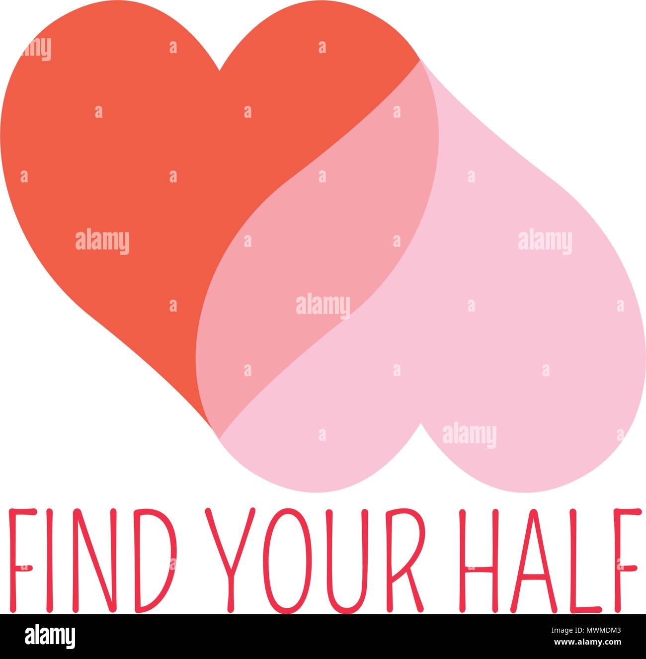 Find your love Stock Vector Image & Art - Alamy
