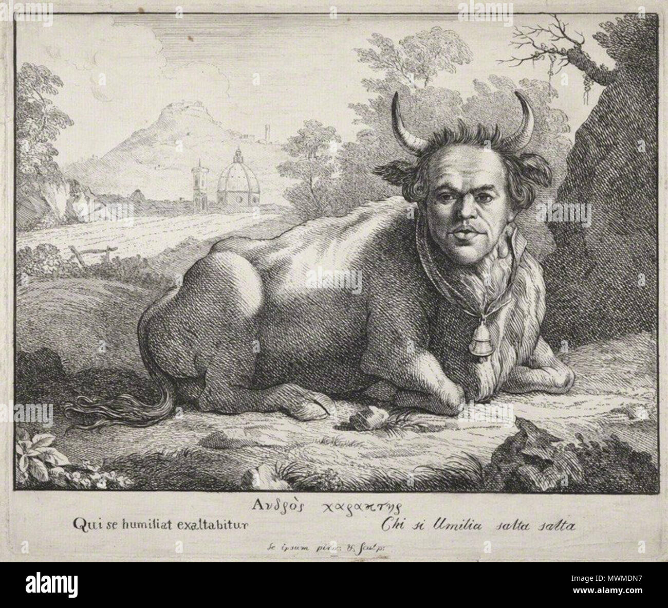 . English: Thomas Patch as a Bull, by Thomas Patch . 9 October 2012, 13 ...