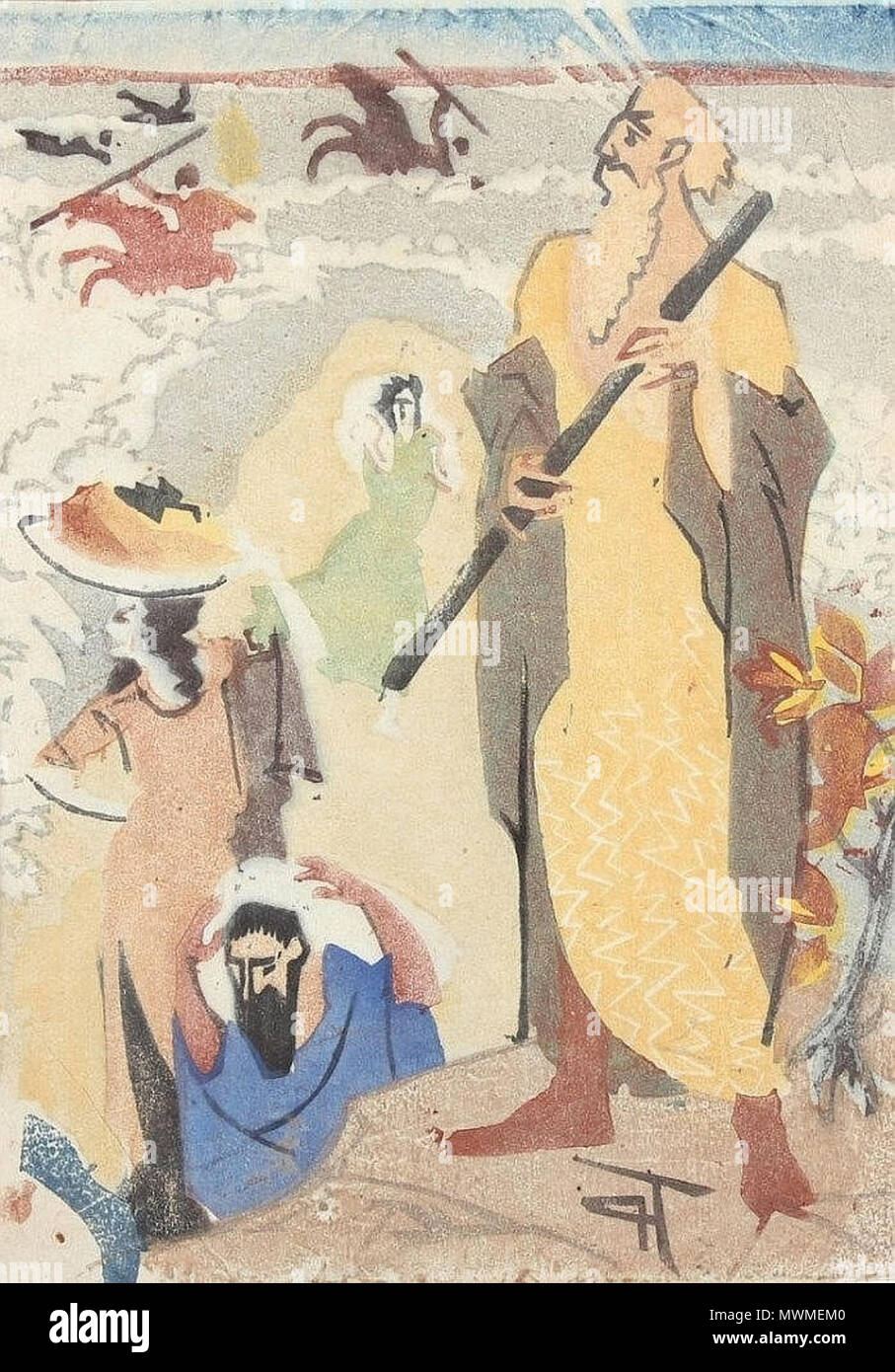 . Deutsch: Paul Thalheimer: Moses . circa 1920. Paul Thalheimer (1884 ...