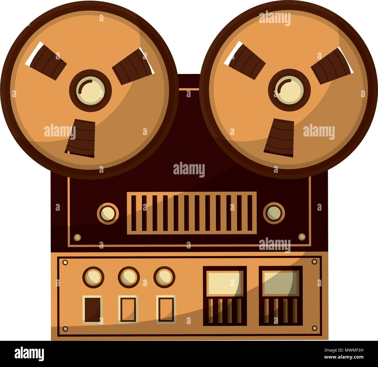 old video camera retro style vector illustration design Stock Vector ...