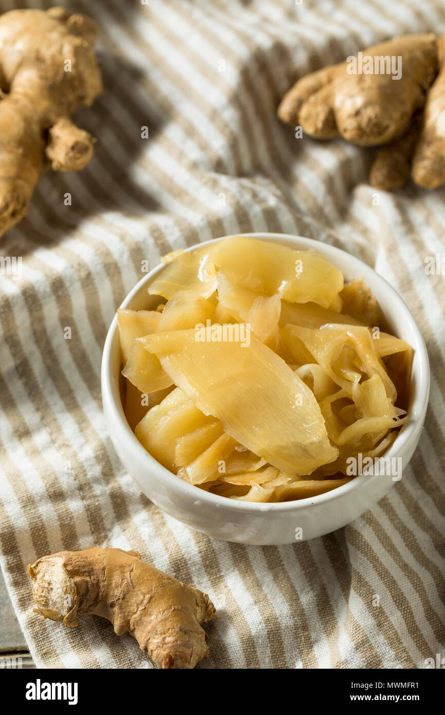 Red pickled ginger hi-res stock photography and images - Alamy