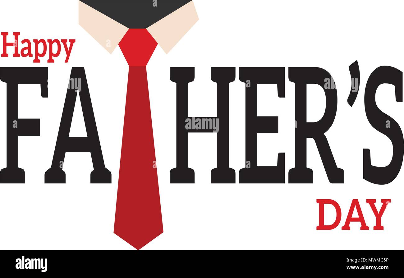 Happy Fathers Day Stock Vector Image Art Alamy