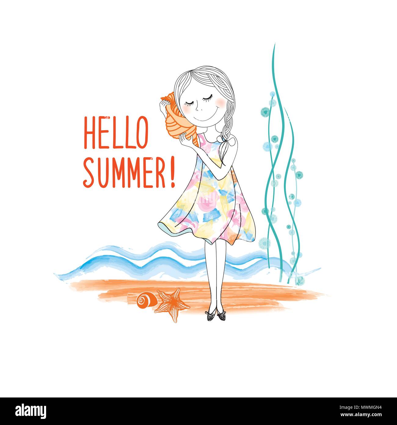 Seaview Stock Vector Images - Alamy