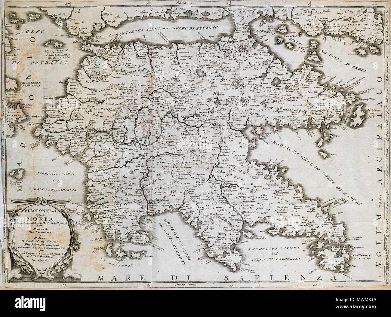 . English: Vincenzo Coronelli. Memoire istoriografiche delli regni ...