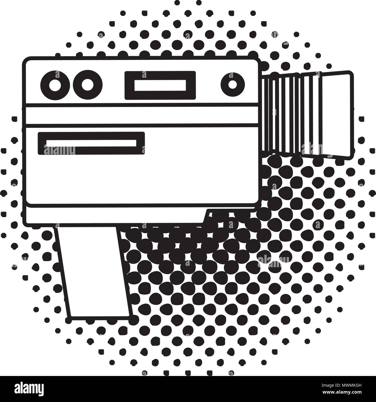 Outdated entertainment Stock Vector Images - Alamy