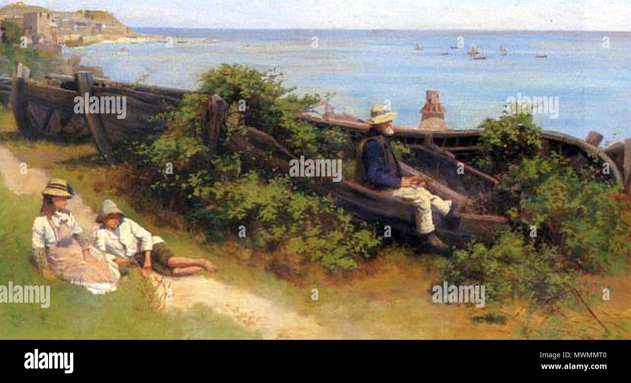 . Waiting For The Boats . 1887. Percy Robert Craft (1856–1934 ...