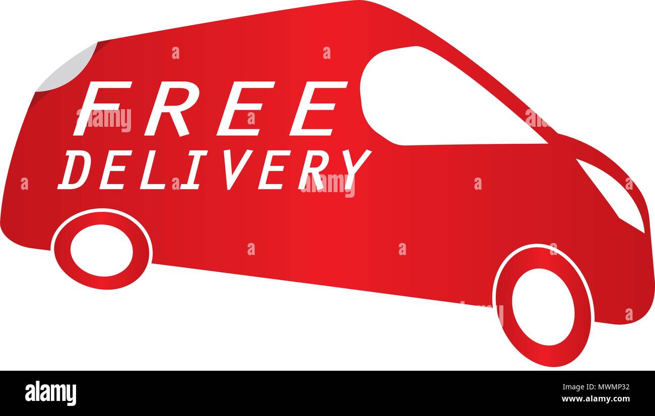 Free delivery label Stock Vector Image & Art - Alamy