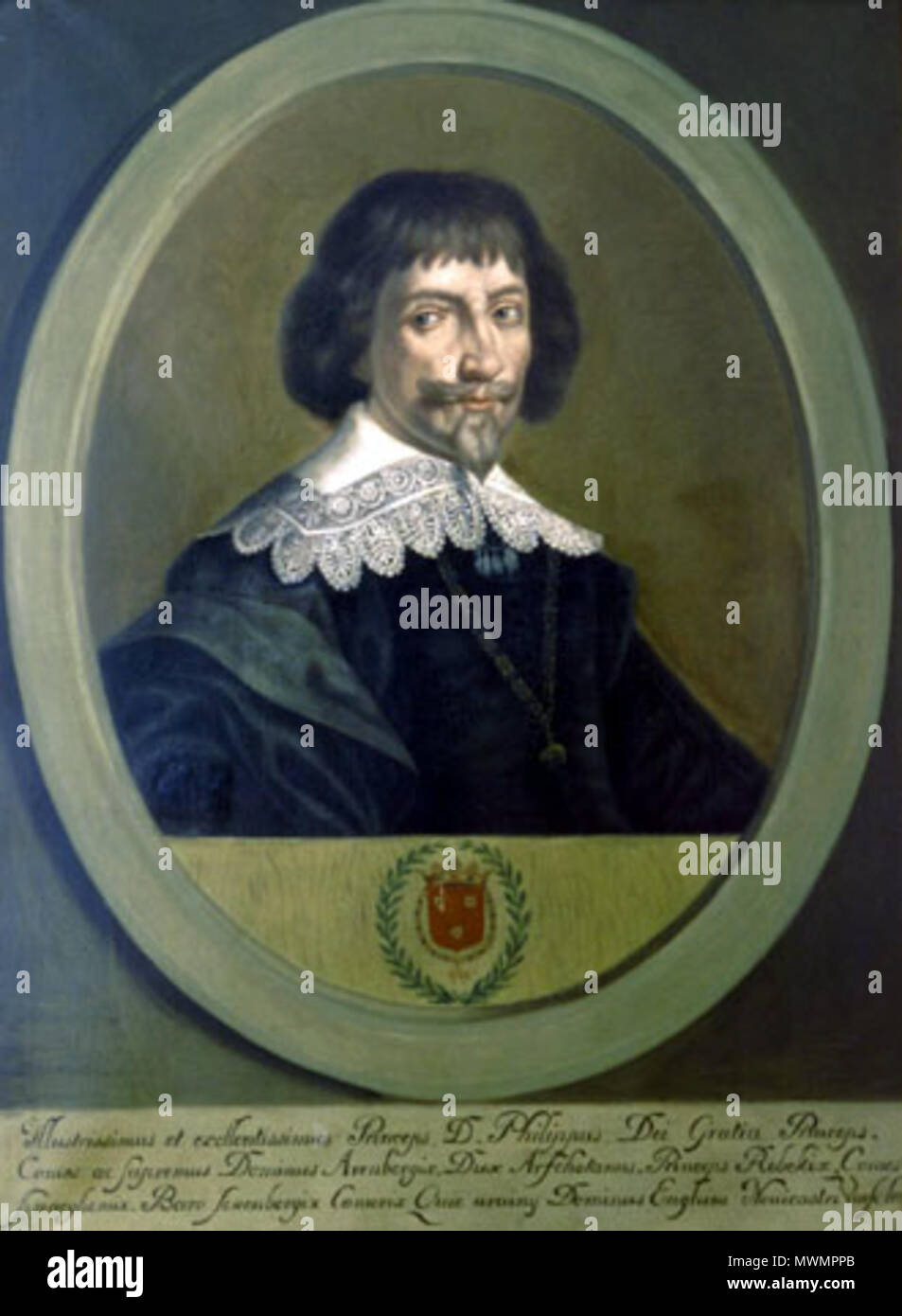 . English: Philippe-Charles, 3rd Count of Arenberg (1587-1640) . 17th ...