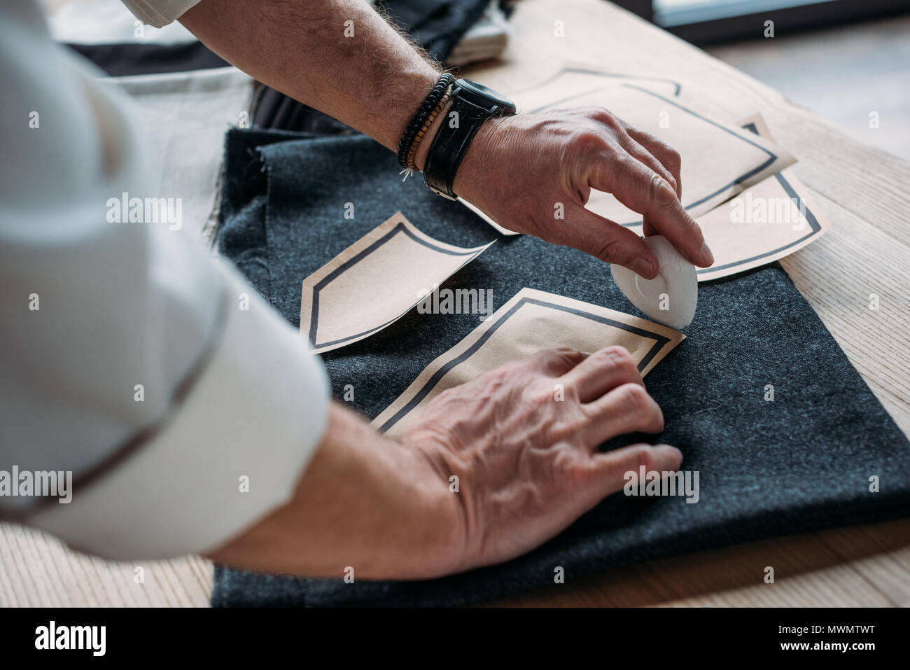 Male dressmaker sewing pattern hi-res stock photography and images - Alamy