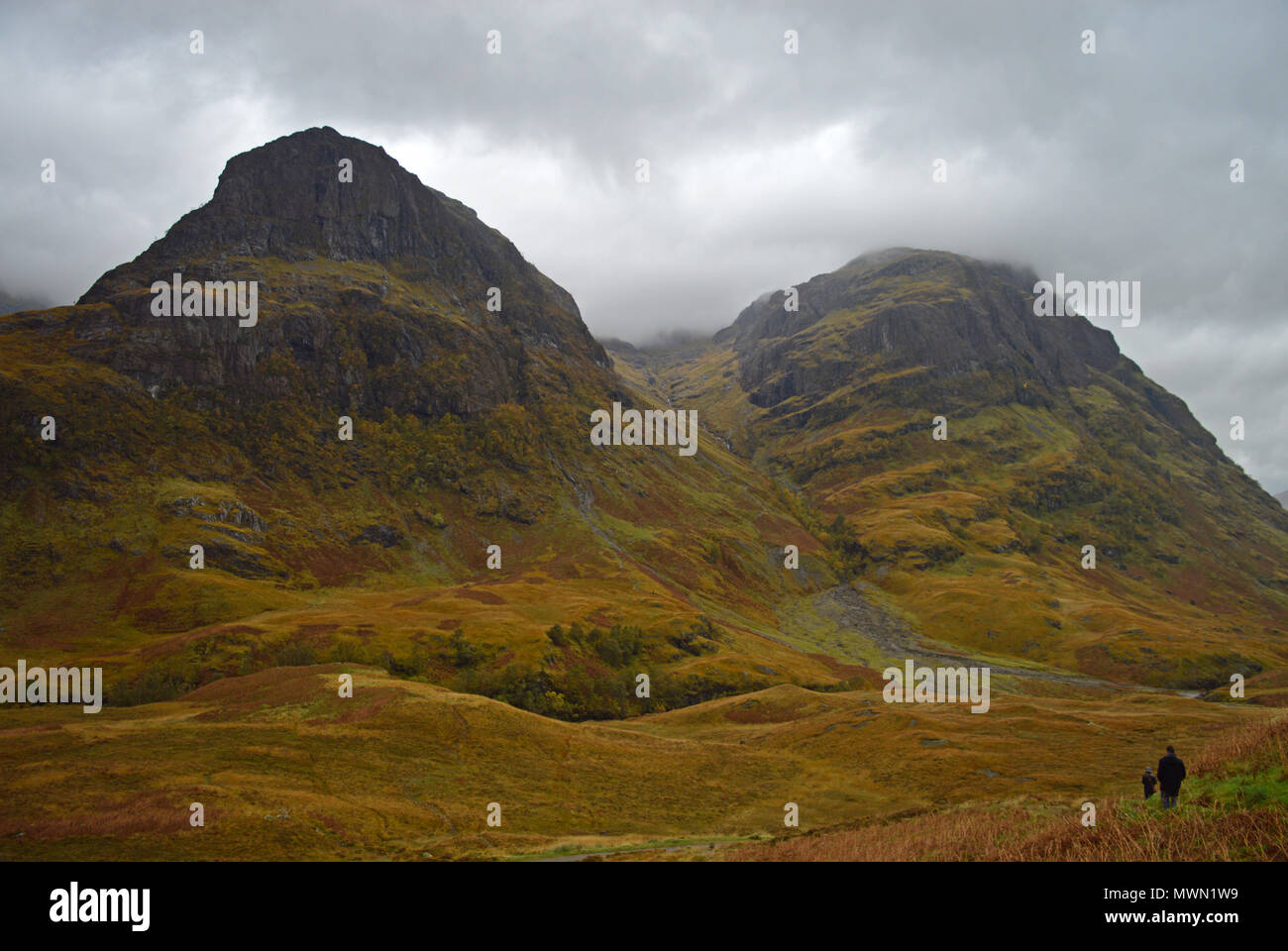 Glen coe three sisters autumn hi-res stock photography and images - Alamy