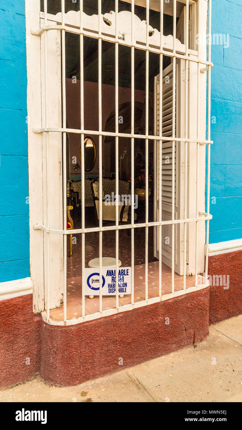 hotel window and sign Stock Photo - Alamy