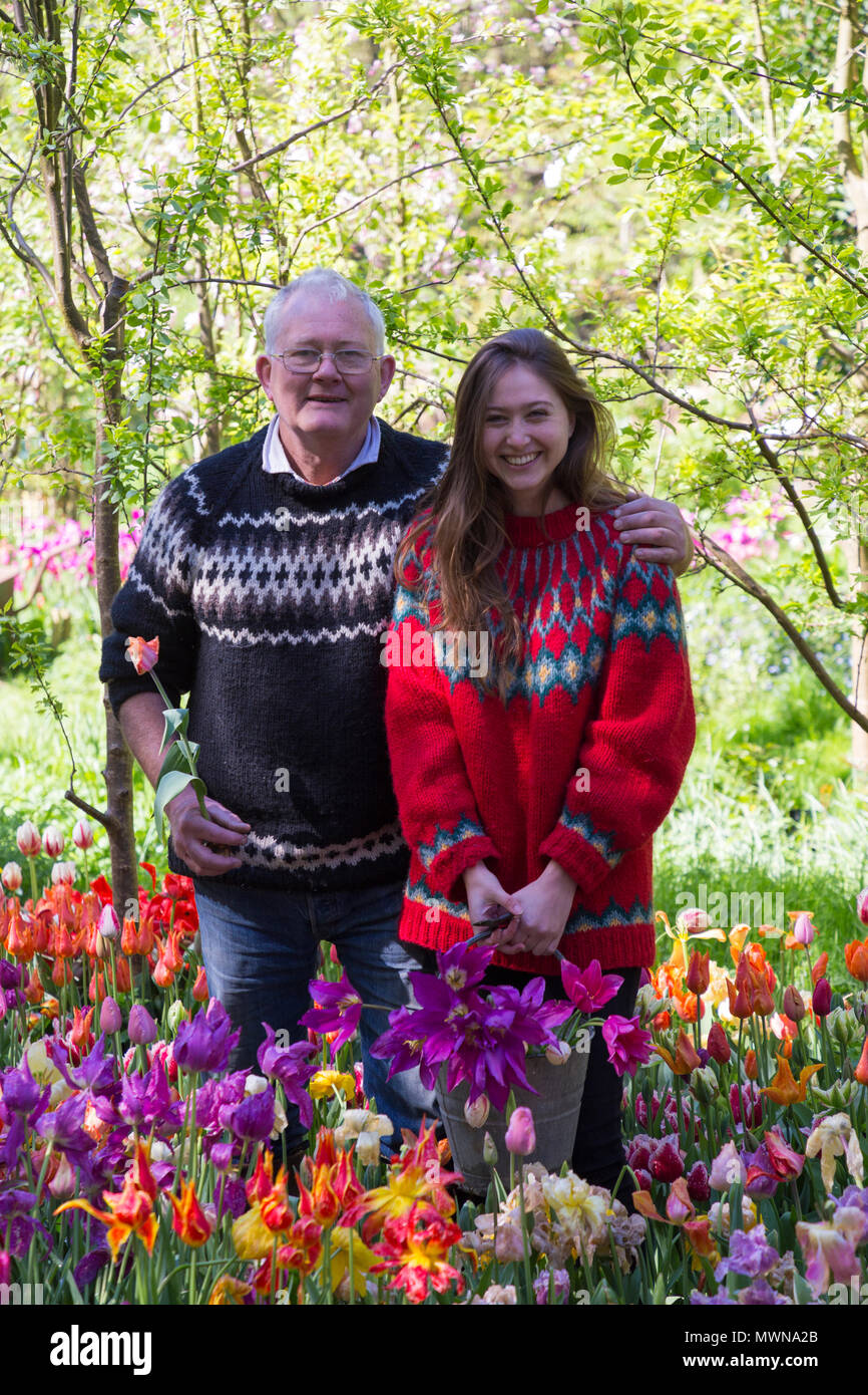 Matthew and Imogen Long of Riverside Bulbs Stock Photo - Alamy