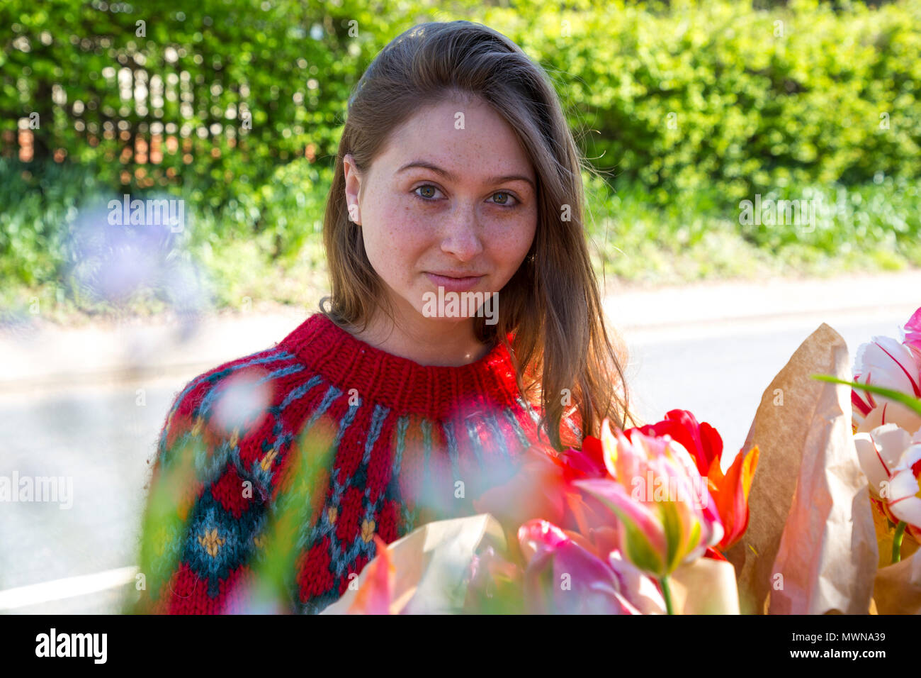 Imogen Long of Riverside Bulbs Stock Photo - Alamy