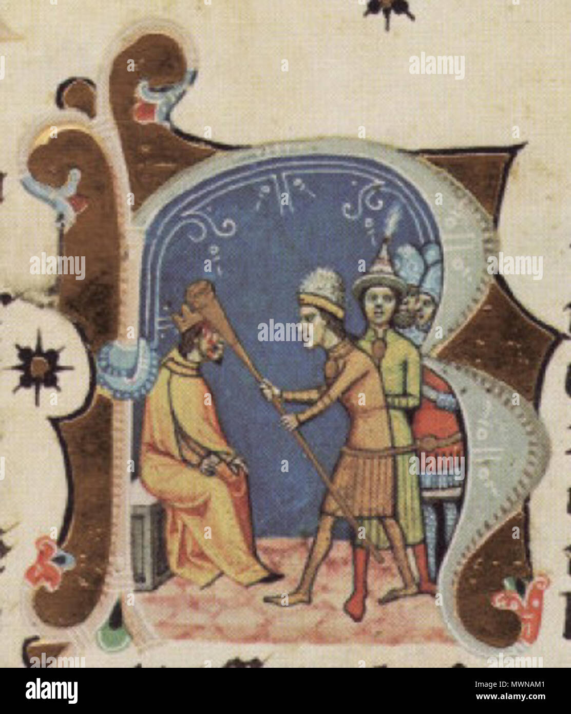 . English: Chronicon Pictum . 14th century. Anonymous 482 Picta3 Stock ...