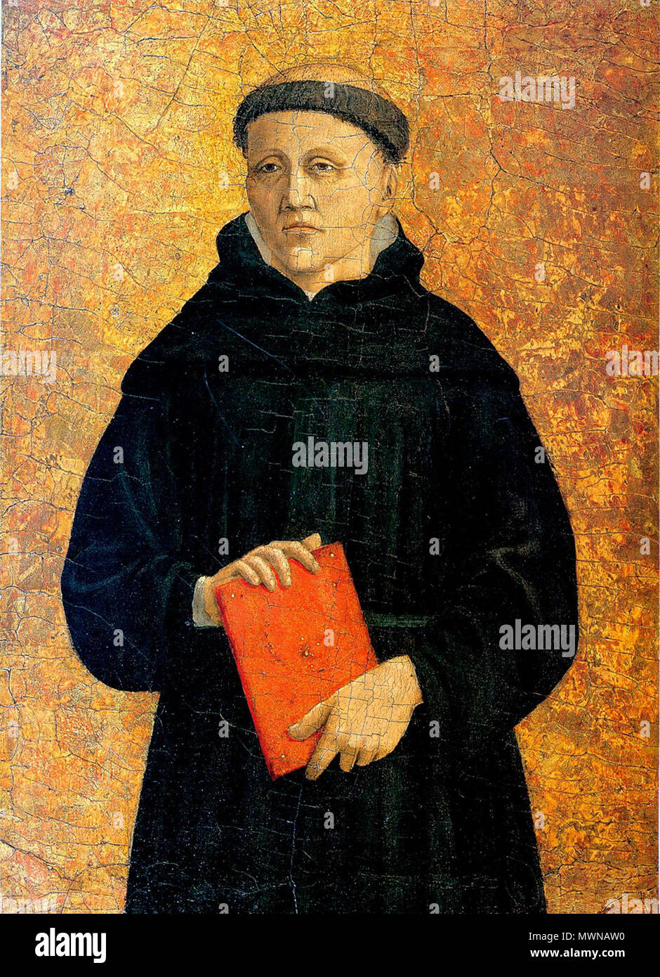 Augustinian Monk Daily Routine Clipart