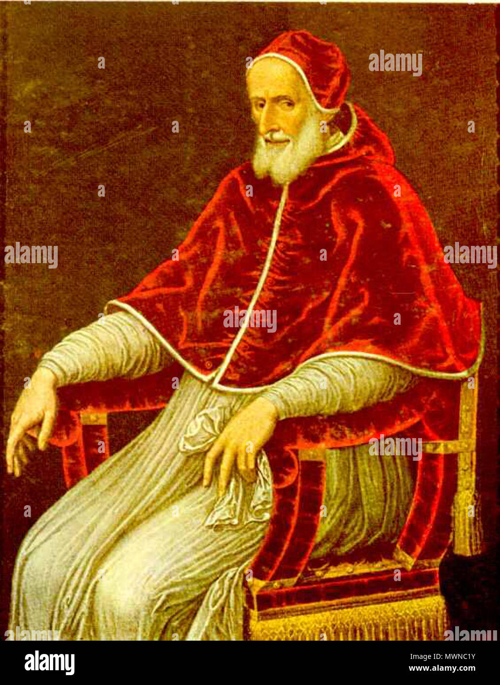 . Pope Pius V 486 Pius V Stock Photo - Alamy