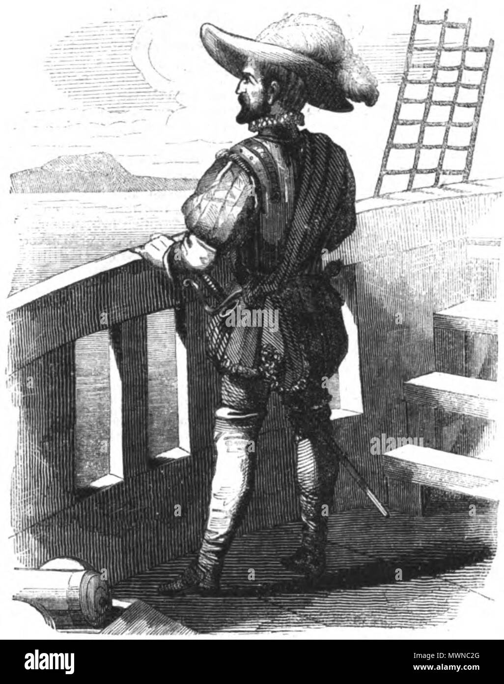 Francisco pizarro Black and White Stock Photos & Images - Alamy