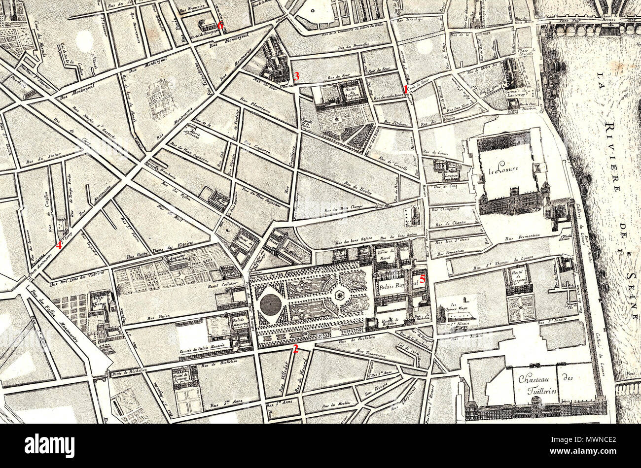 Plan de paris hi-res stock photography and images - Alamy