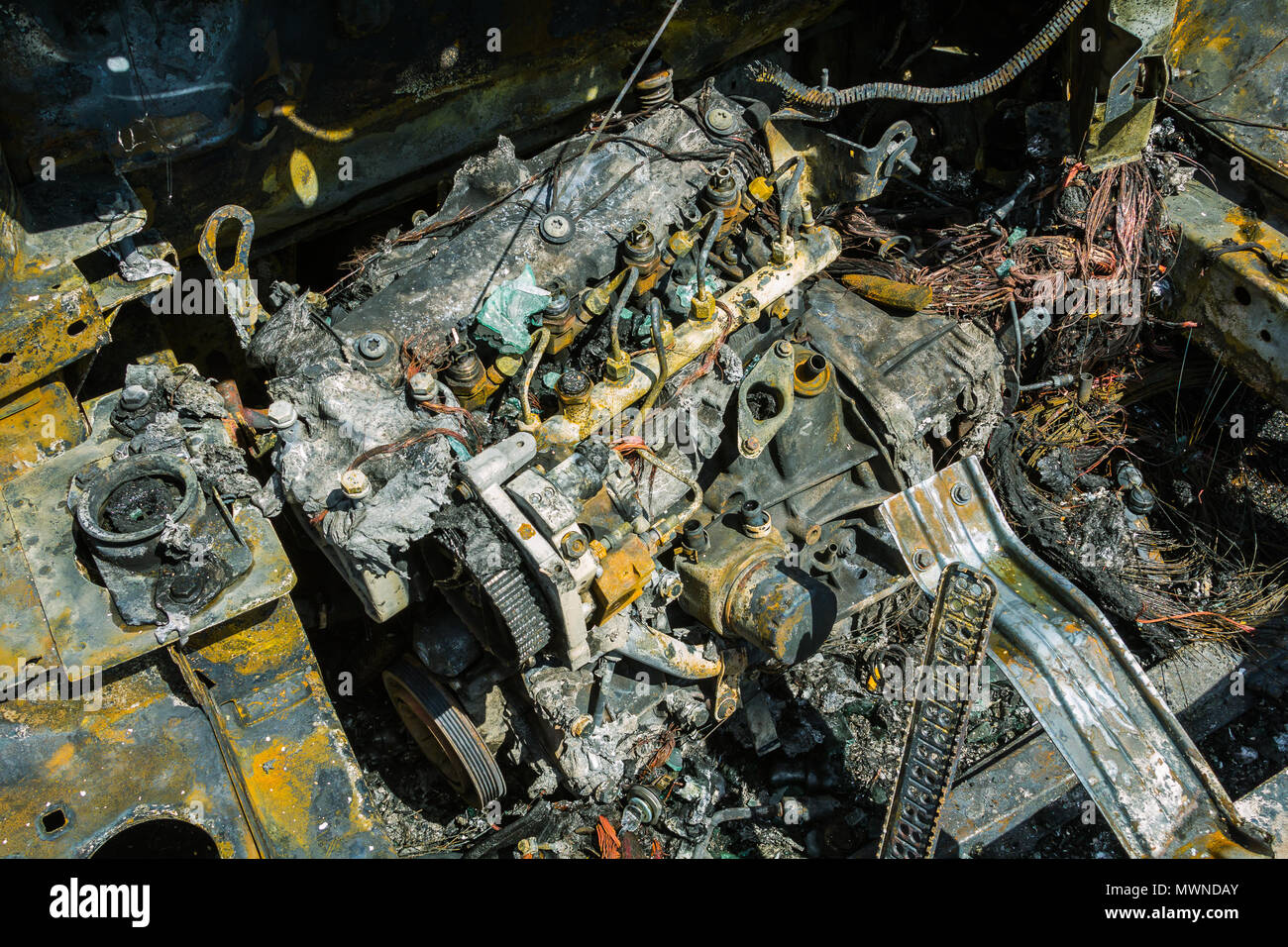 Rusty fire engine hi-res stock photography and images - Alamy