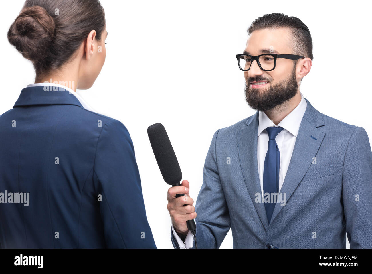 Male speaker suit isolated hi-res stock photography and images - Alamy