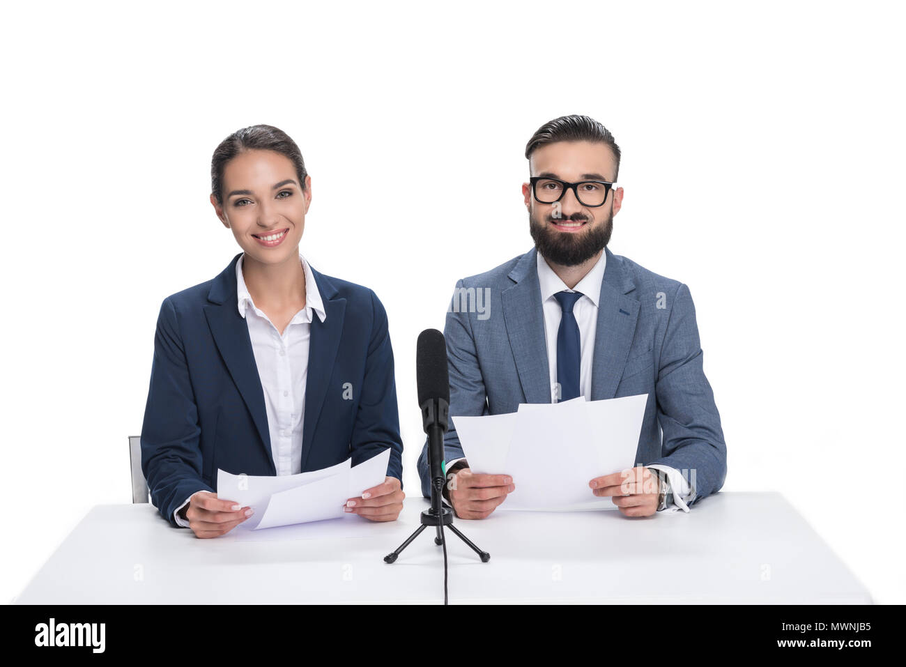 Announcers speakers hi-res stock photography and images - Alamy