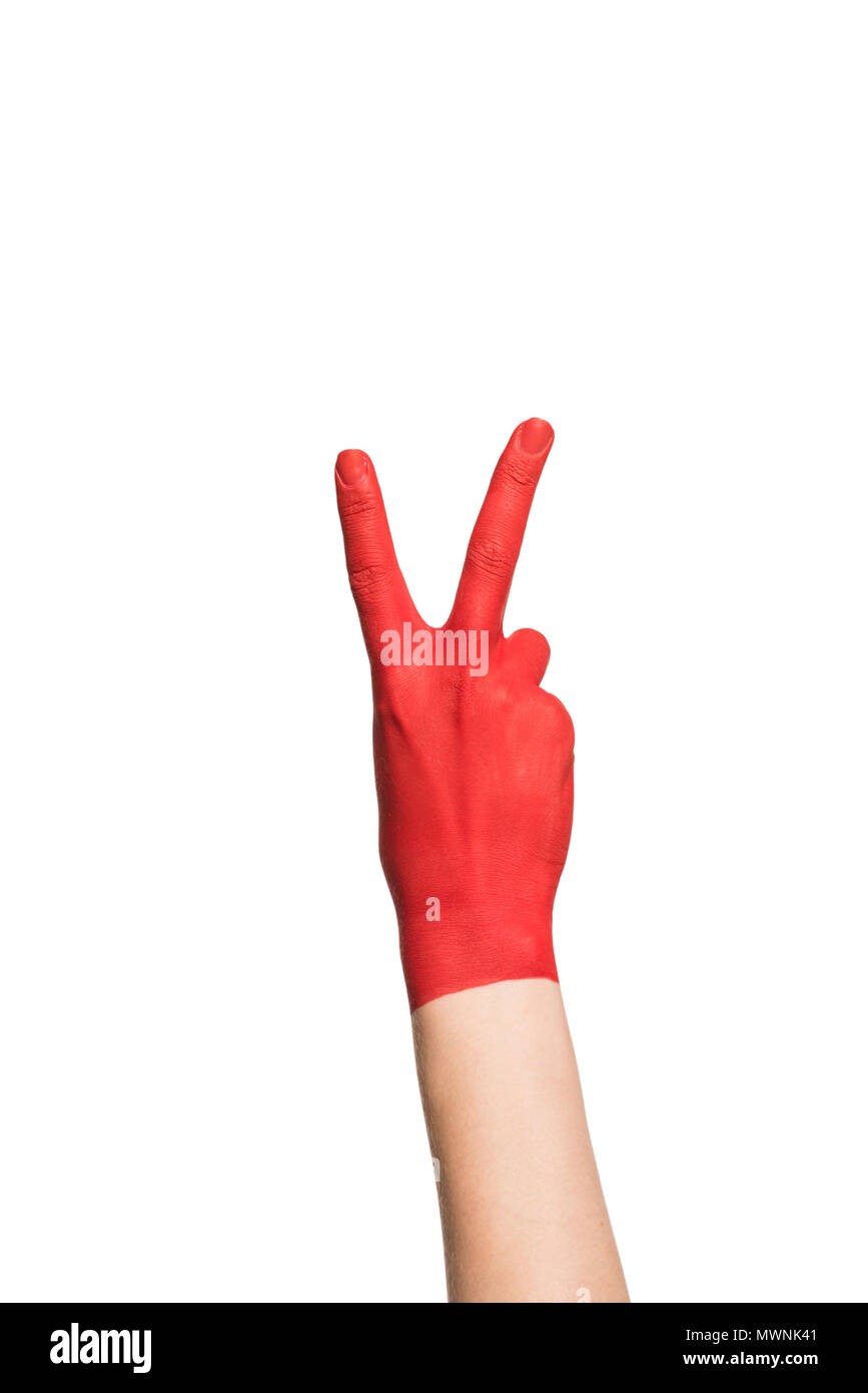 Hand painted view Cut Out Stock Images & Pictures - Alamy