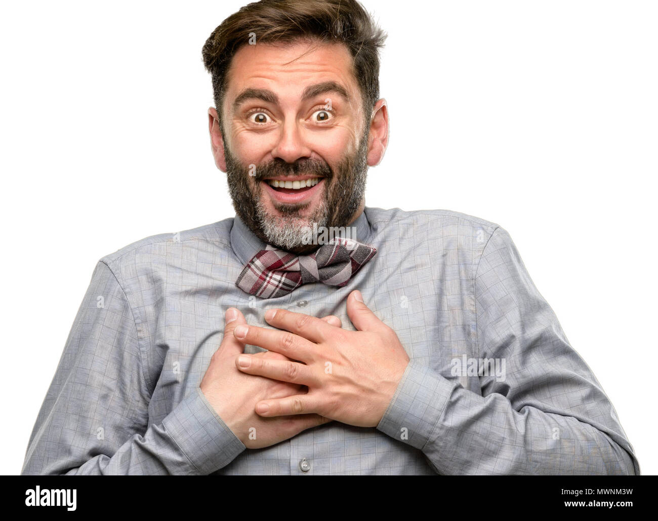 Hand Over Heart Gratitude High Resolution Stock Photography and Images ...
