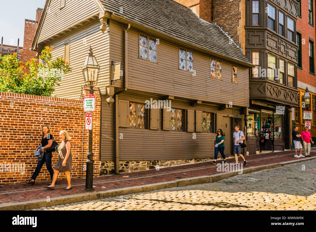 Paul Revere House Boston, Massachusetts, USA Stock Photo - Alamy