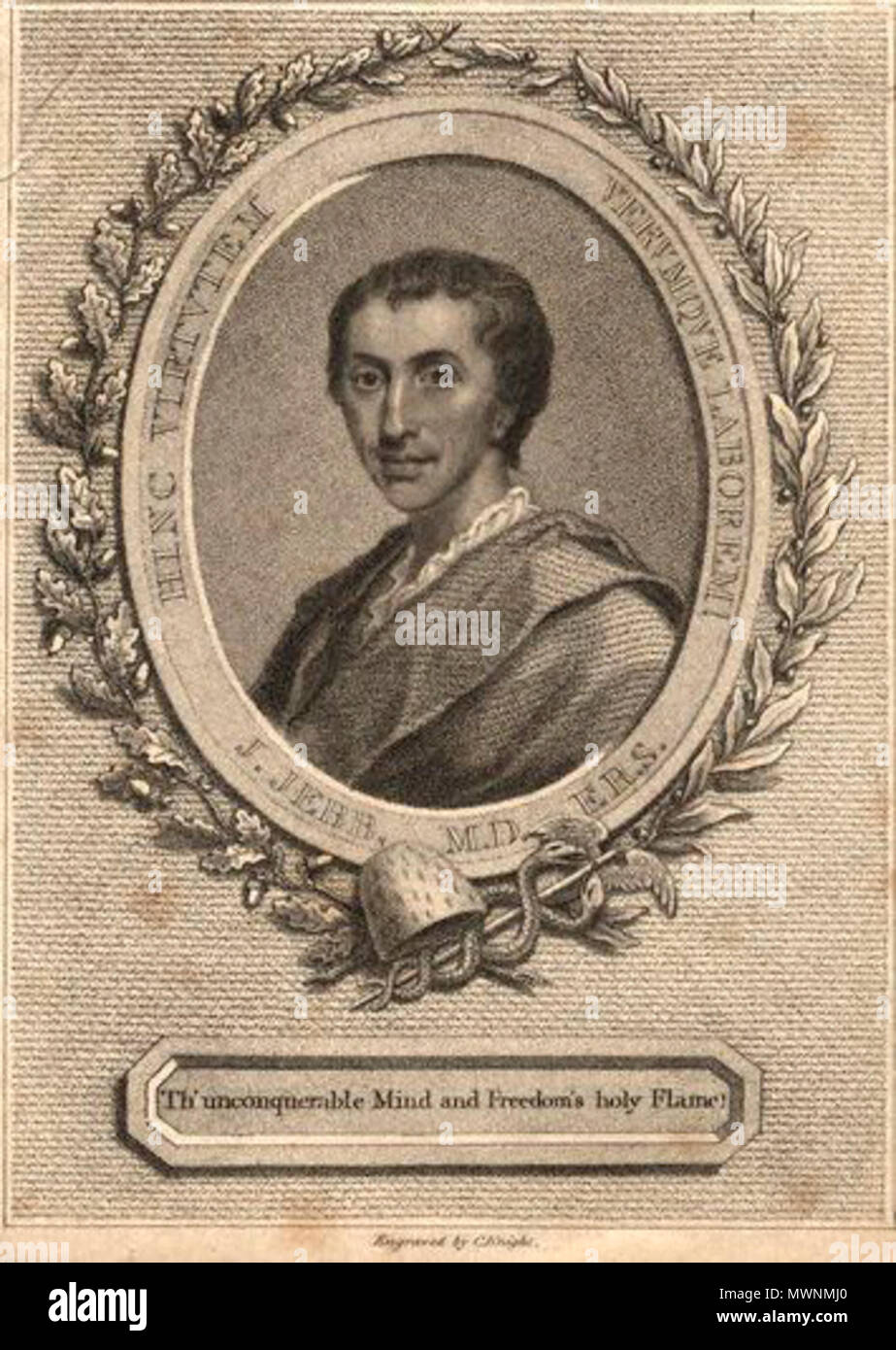 . English: John Jebb (1736-1786) . published 1782. Unknown 322 John ...