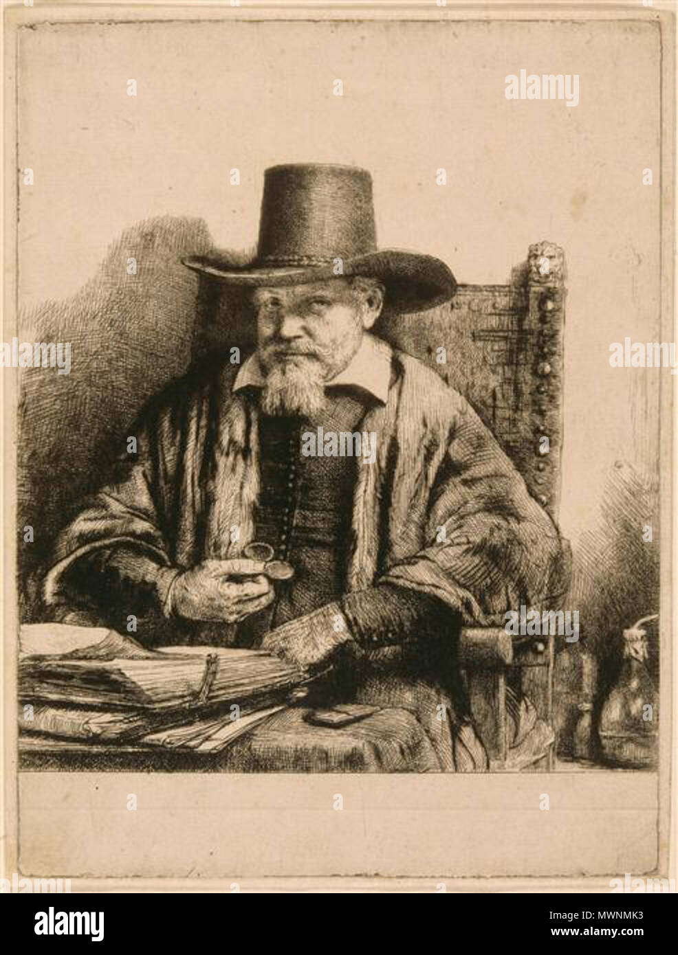 Eau forte rembrandt van rijn hi-res stock photography and images - Alamy