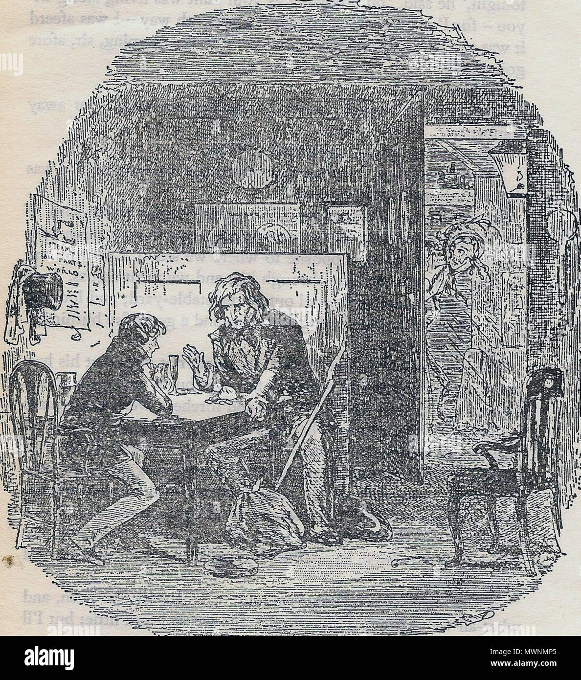 . English: David meets Dan Peggotty still looking for Emily . 15 July ...