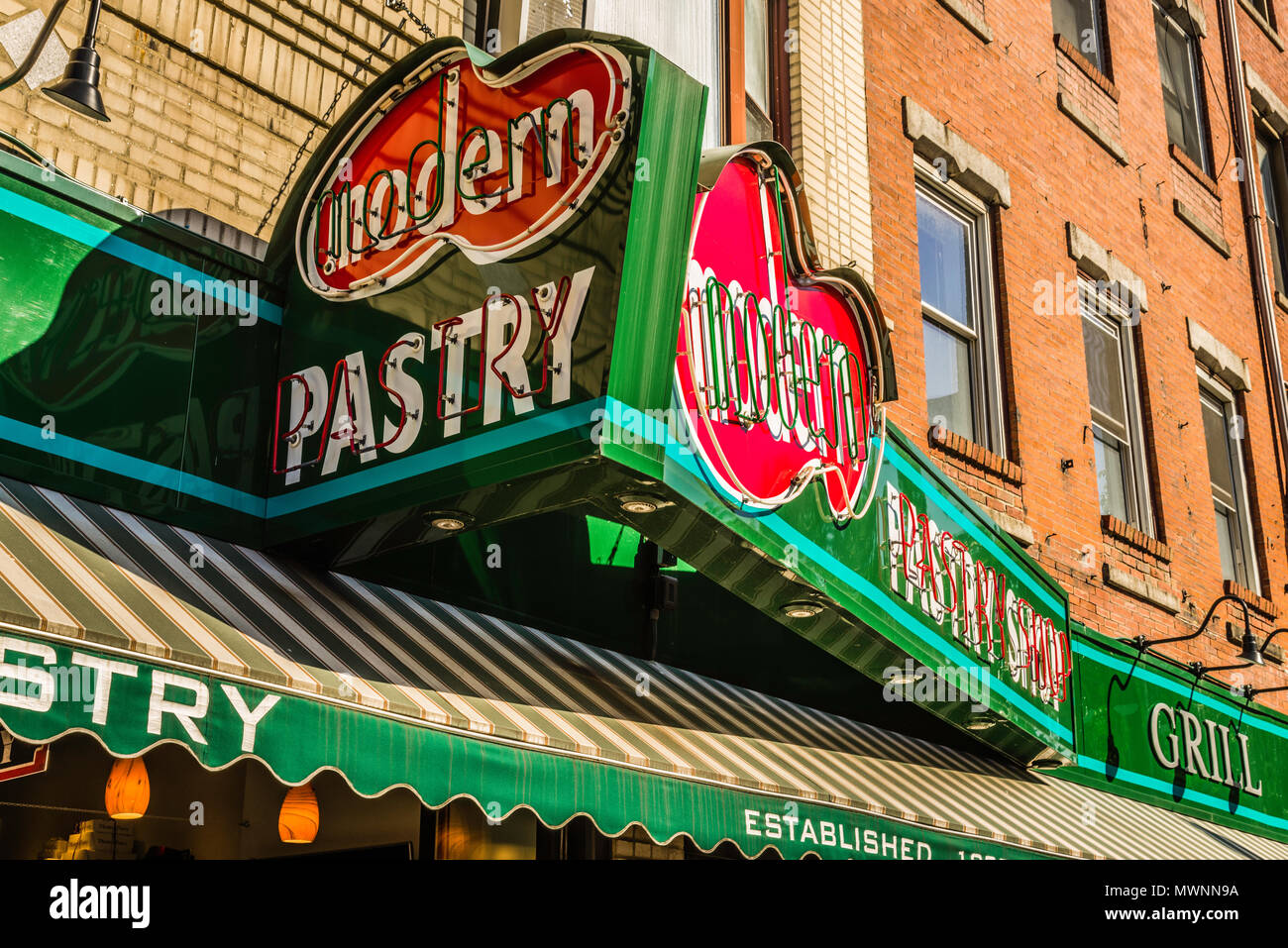 Boston north end modern pastry hi-res stock photography and images - Alamy