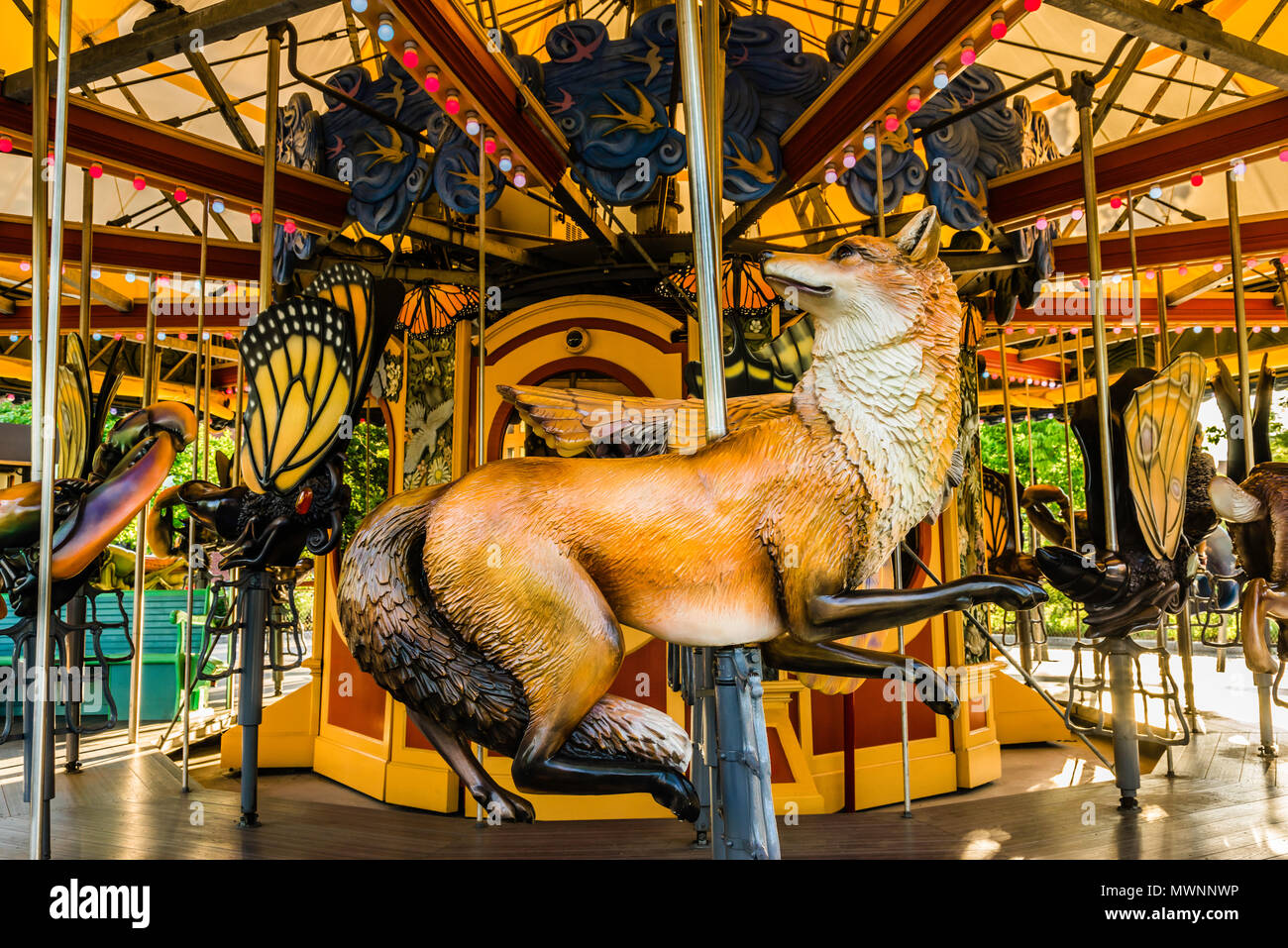 The Greenway Carousel Boston, Massachusetts, USA Stock Photo - Alamy