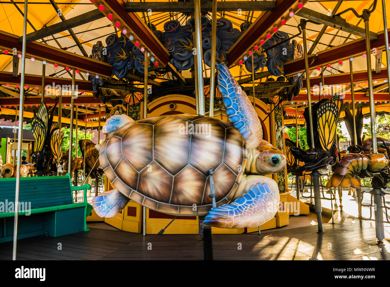 The Greenway Carousel Boston, Massachusetts, USA Stock Photo - Alamy